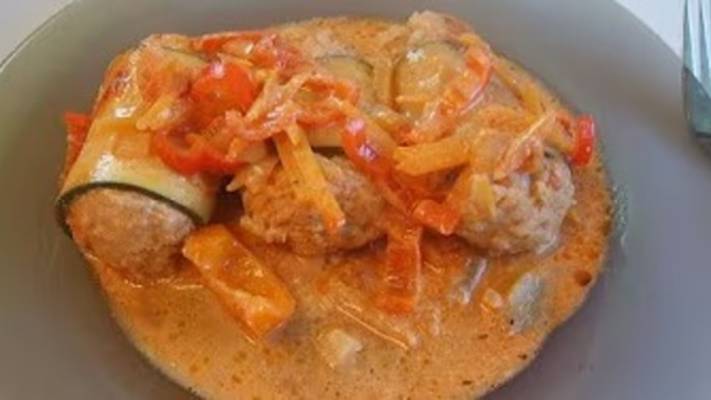 Рыбный фарш с цукини. Маринкины творинки. Всем МИРА и Добра!