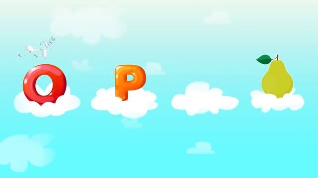 Английский алфавит. Песня 3. Cartoon Alphabet Song