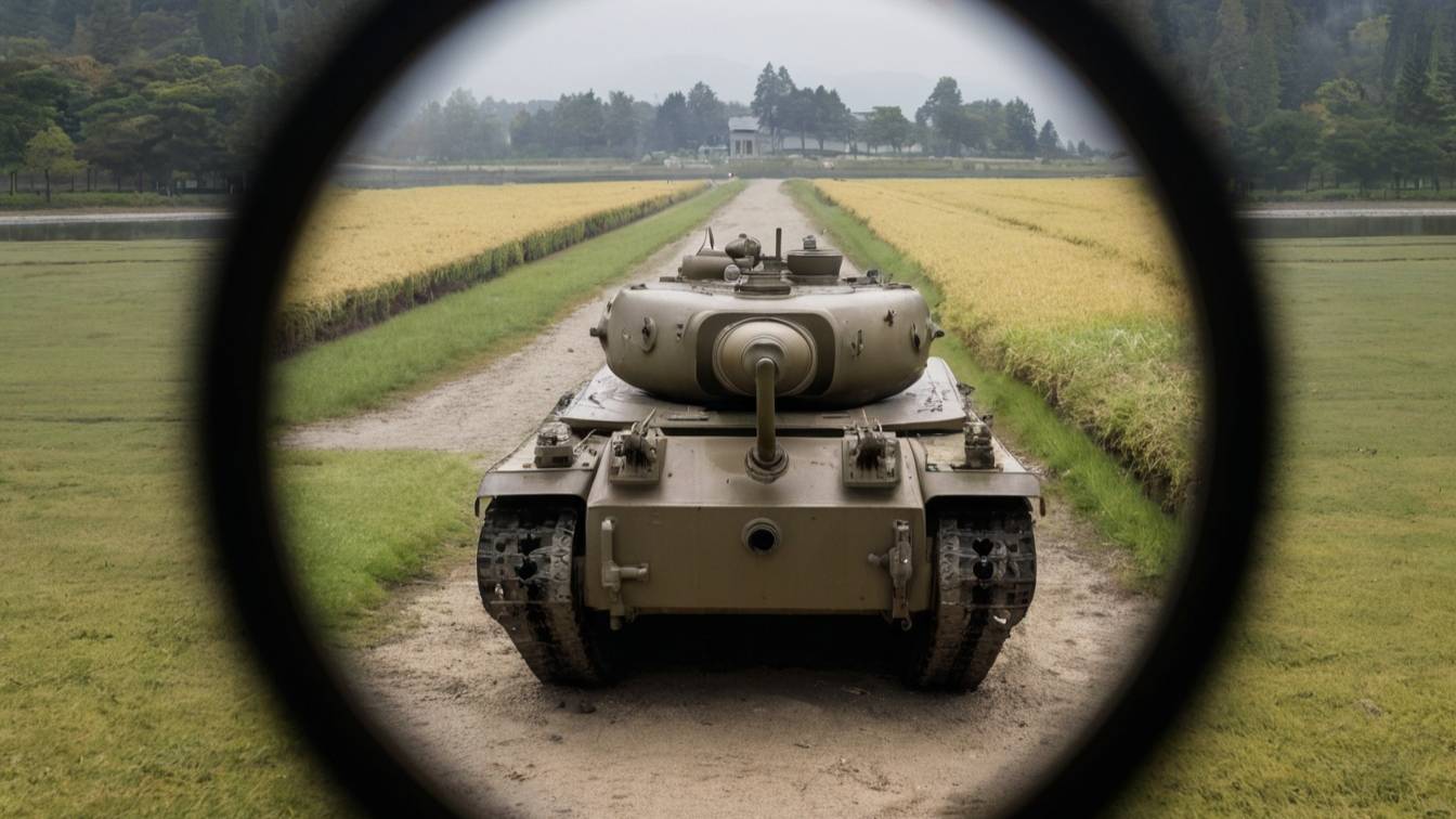 Warthunder. КВАТ34: Непробиваемый танк Chi-nu и стрельба из бинокля