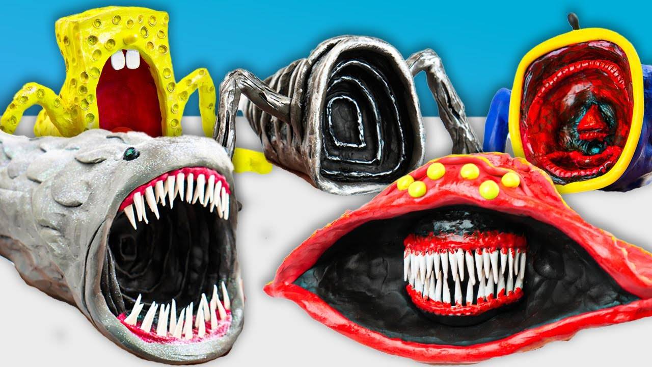 Лепим Эль Гран Майя, Блуп, ПОЖИРАТЕЛЬ МОРЕЙ 🌊 Шин СОНИК