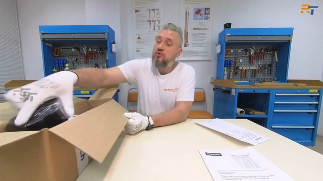 Распаковка кабельной арматуры ООО Райтек POLT-01/5x150-240-L12-RU