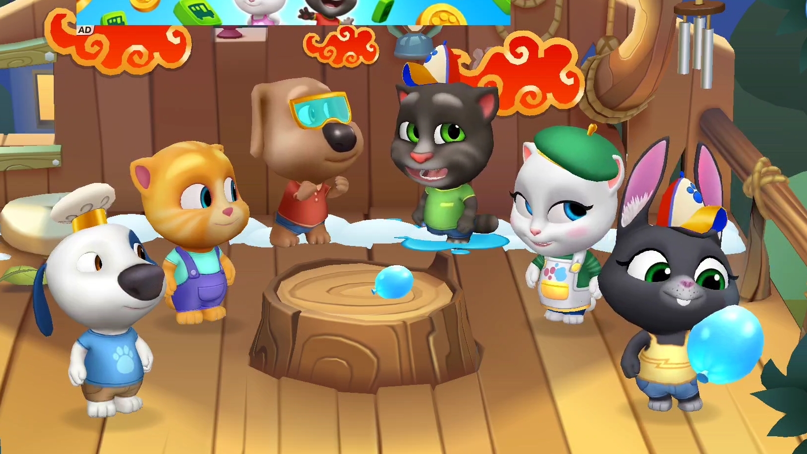 Мой говорящий Том Друзья