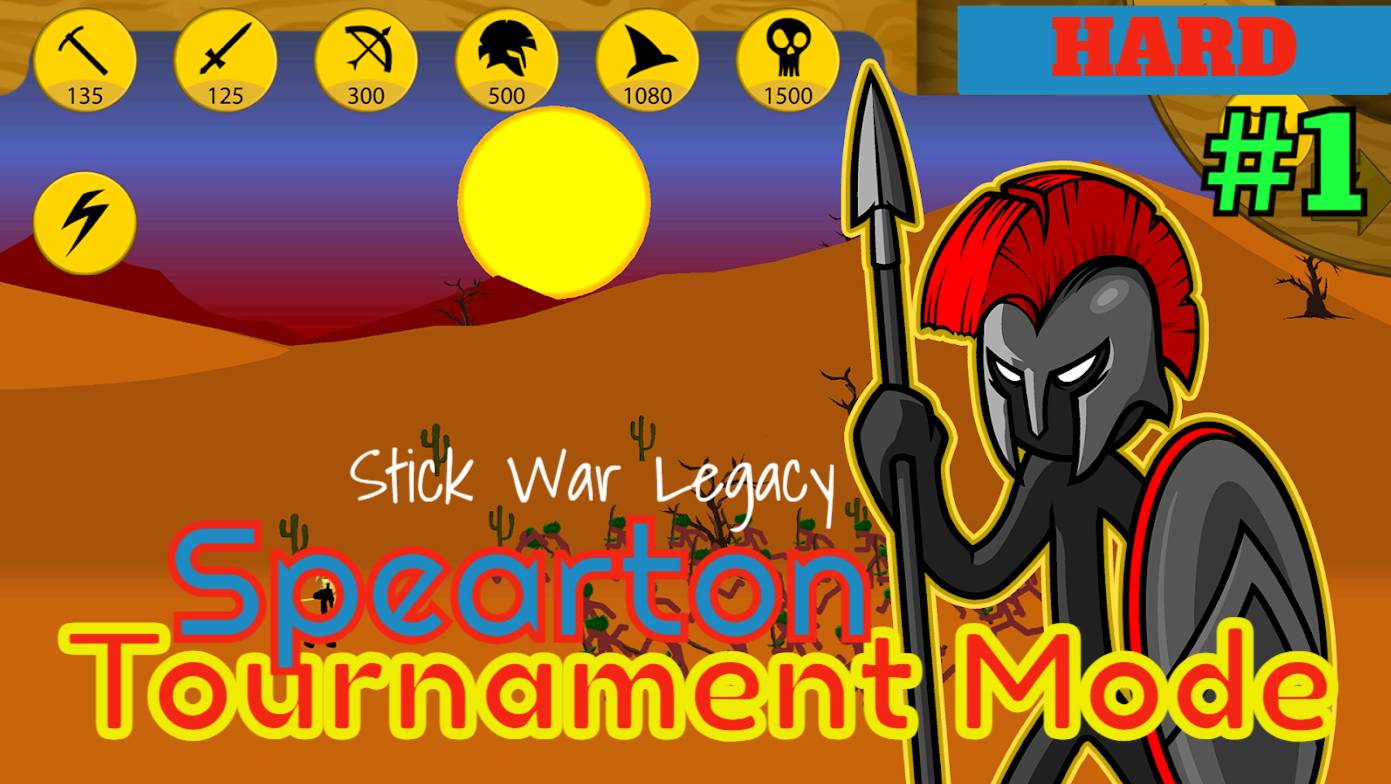 Tournament Mode | Hard | Spearton VS Cydnee {1st Round}