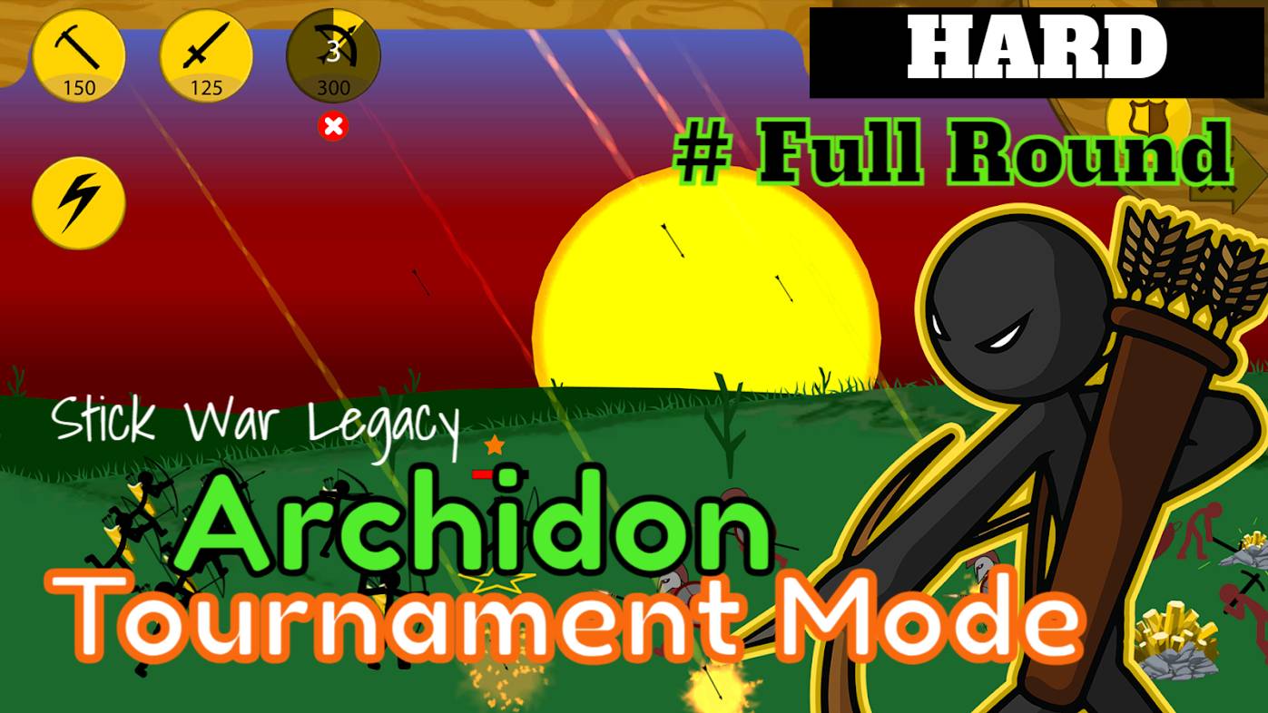 Tournament Mode | Hard | Archidon {Full Round}