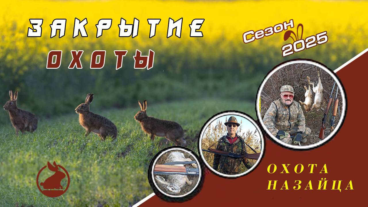 Два лучших выстрела сезона 2024 - 2025. Закрытие охоты на зайца