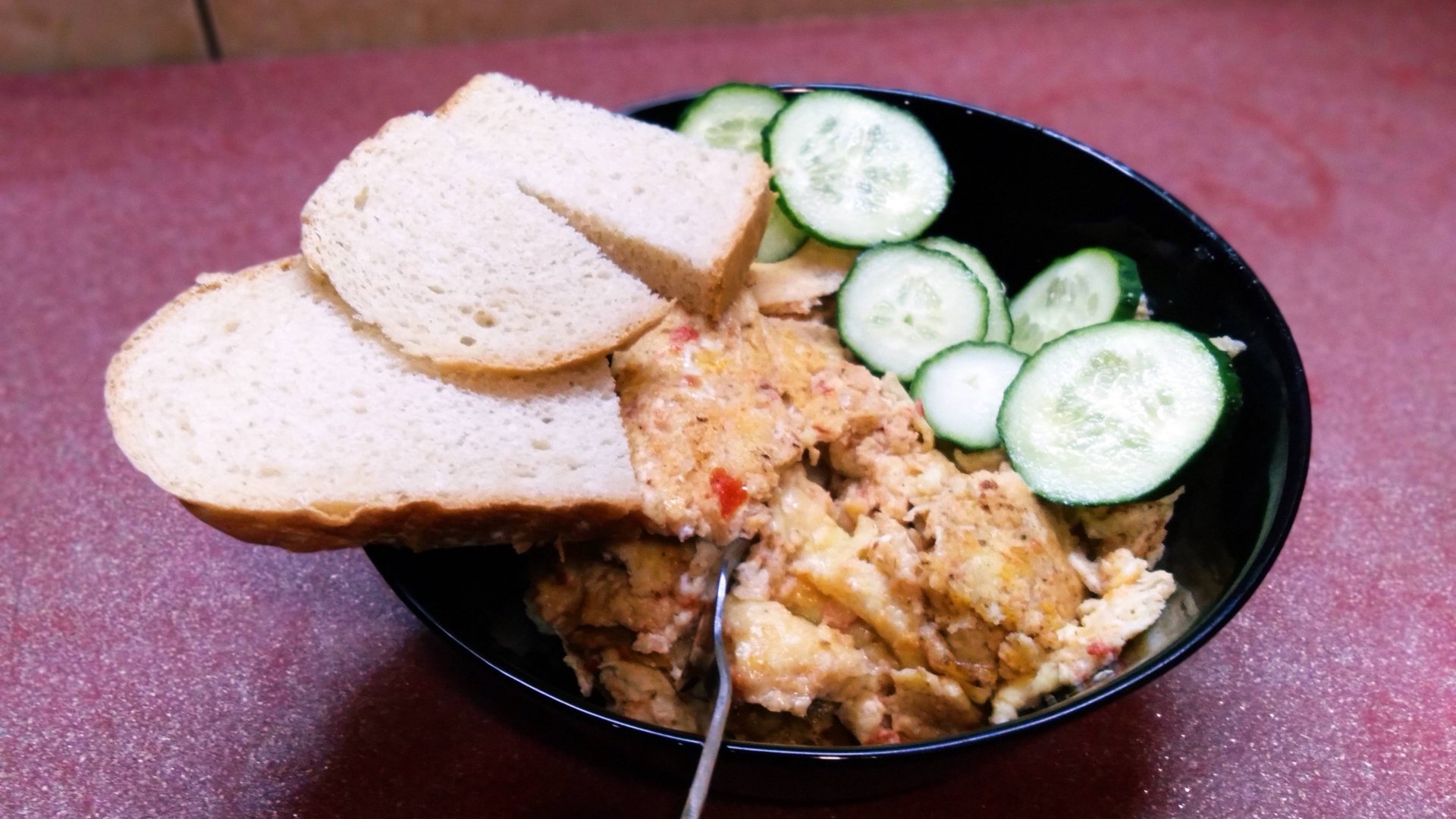 Яичница за 10 минут - быстро и вкусно