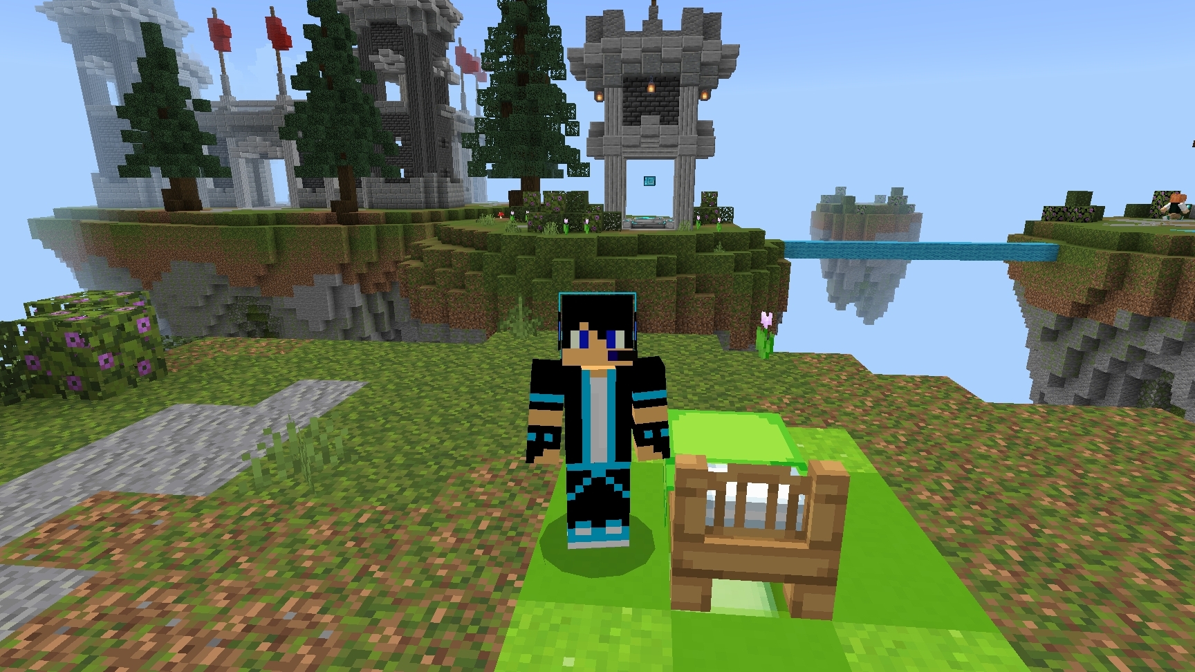 играю в Bed Wars на разных режимах