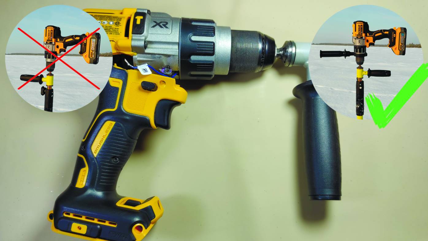 ОШИБКИ бурения лунок шуруповёртом.