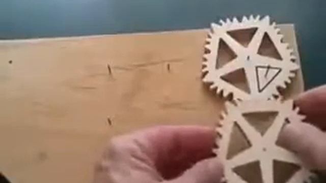 волшебство механики шестеренок, квадратные шестеренки