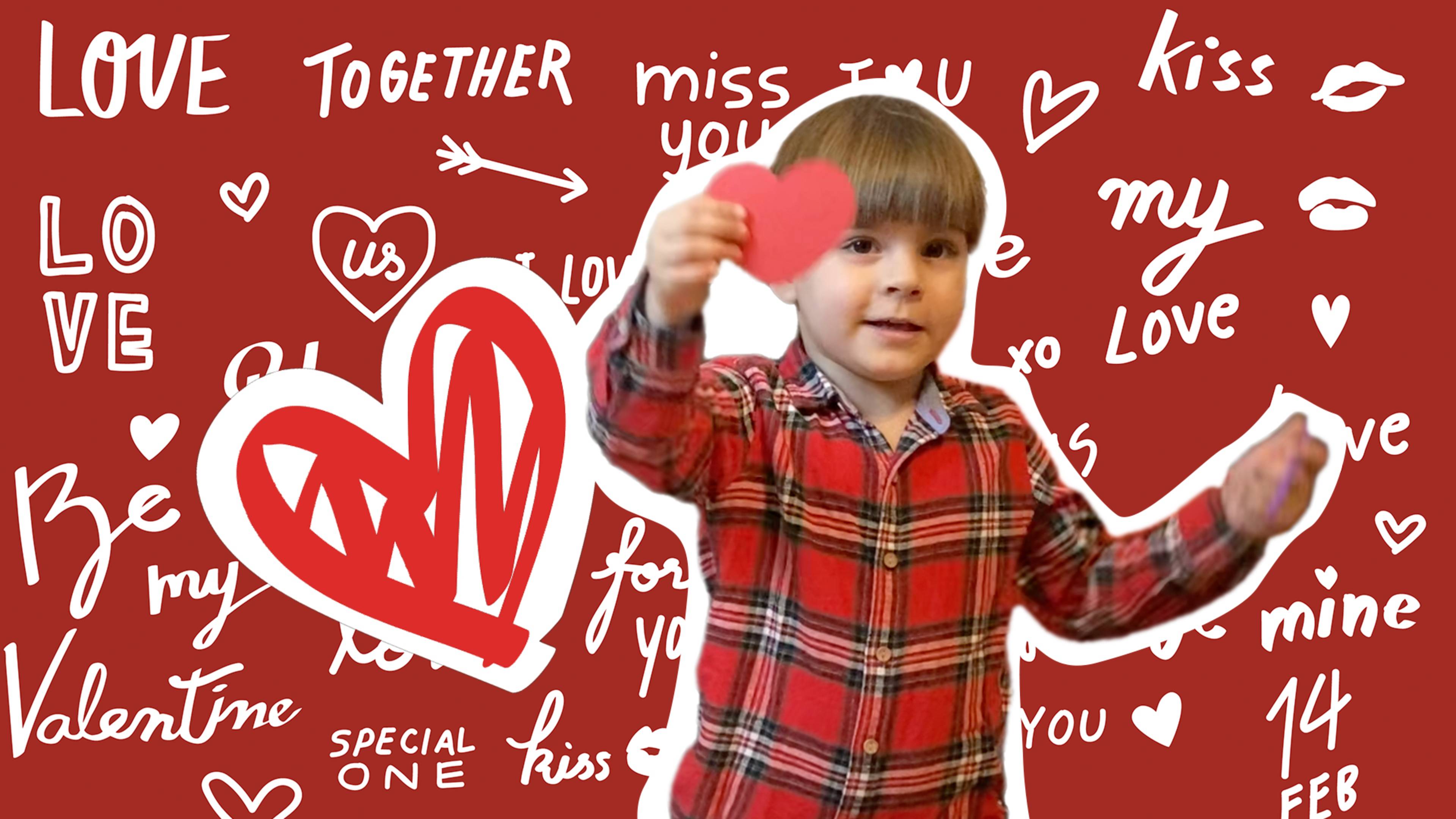 Большой Эр готовит печеньки-сердечки