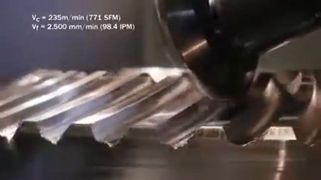 Изготовление шестерни с винтовым зубом