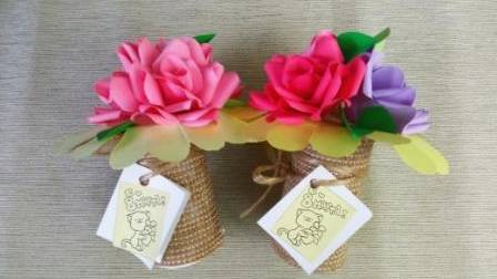 Цветы из бумаги на 8 Марта Мастер класс