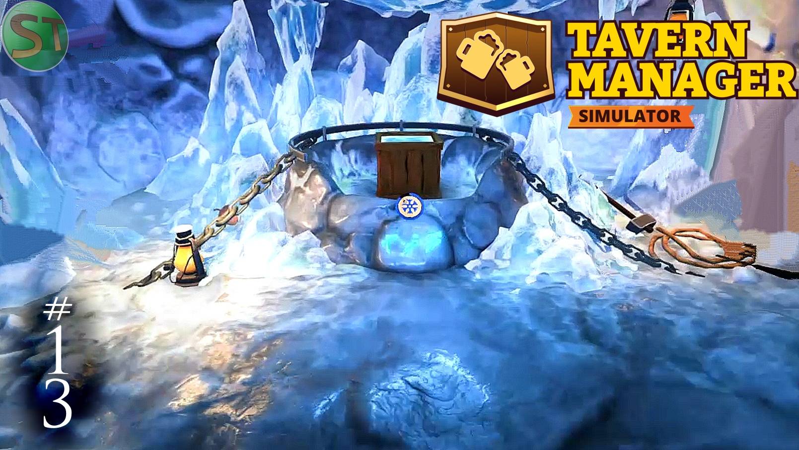 13 | Возле таверны ледяные пещеры! Зачем..?| Tavern Manager Simulator
