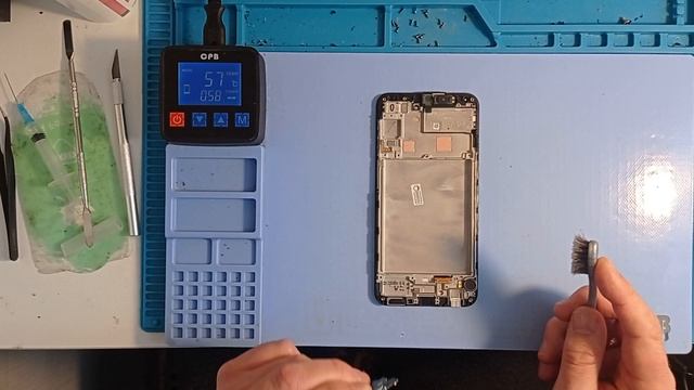 Замена дисплейного модуля на Samsung A24