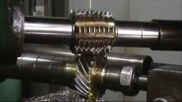 Косозубое цилиндрическое колесо червячная фреза avi