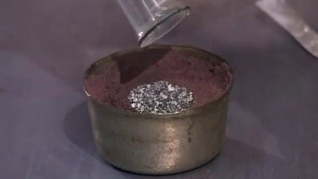 Получение железа алюмотермией