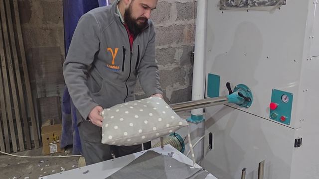 Набивочный станок для подушек и игрушек | Тест-Драйв оборудования для набивки.