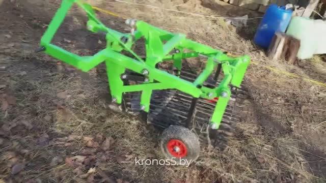 Обзор - Картофелекопалка вибрационно-грохотная Kerland 09H