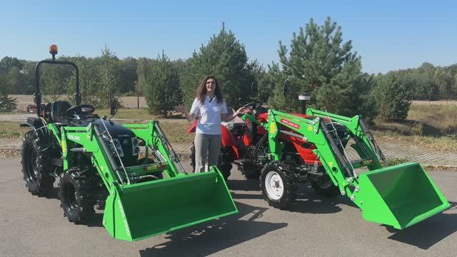 Обзор на Фронтальные погрузчики (КУНЫ) Kerland S26, F500