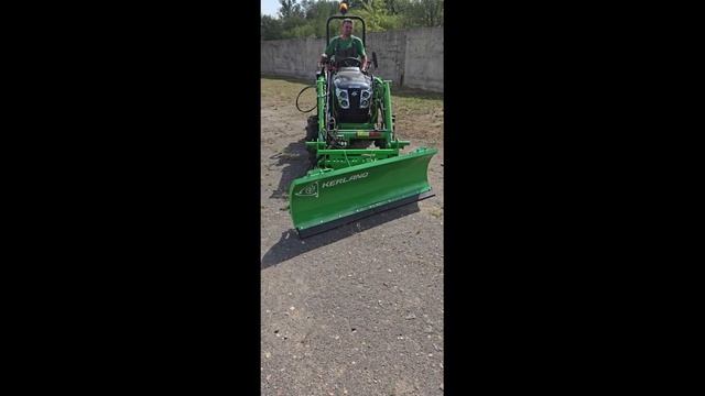 Отвал Kerland EURO 500 (1,6 м) под еврорамку для фронтальных погрузчиков