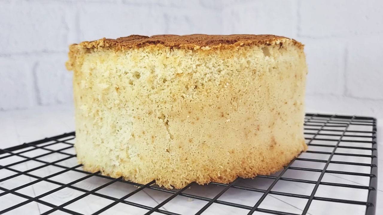 💛 Самый ПЫШНЫЙ ванильный бисквит на горячем молоке — без заморочек и ВСЕГДА удачный! 🍰