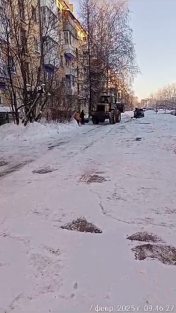 Механизированная уборка (7 февраля 2025)