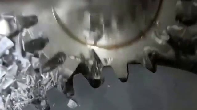 Зубодолбление  прямозубой шестерни (УЛУЧШЕННОЕ ВИДЕО)