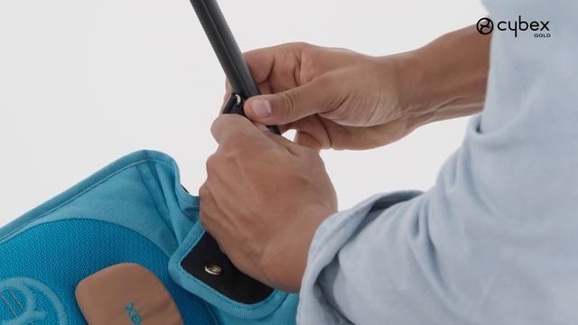 Как снять ткань с коляски LIBELLE CYBEX
