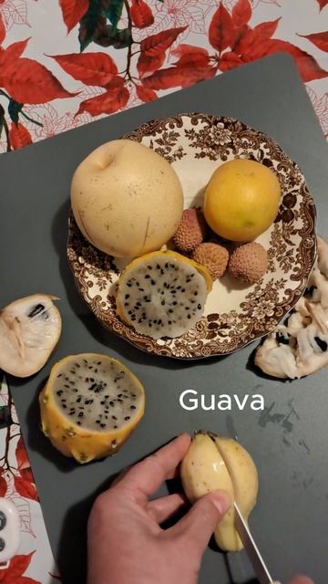 Экзотические фрукты, что внутри