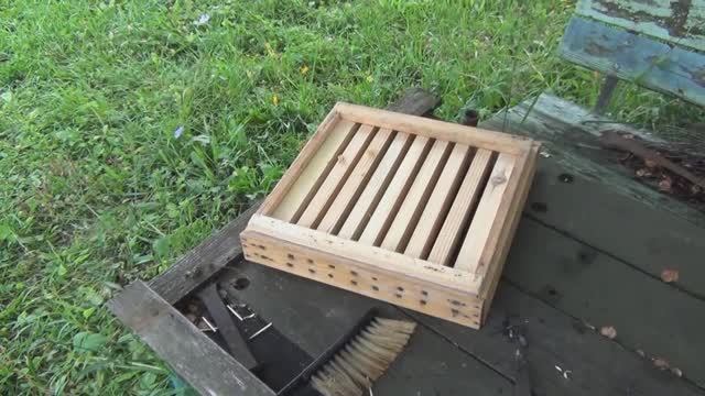 Посетил пасеку и немного о деревянной   р. решётке