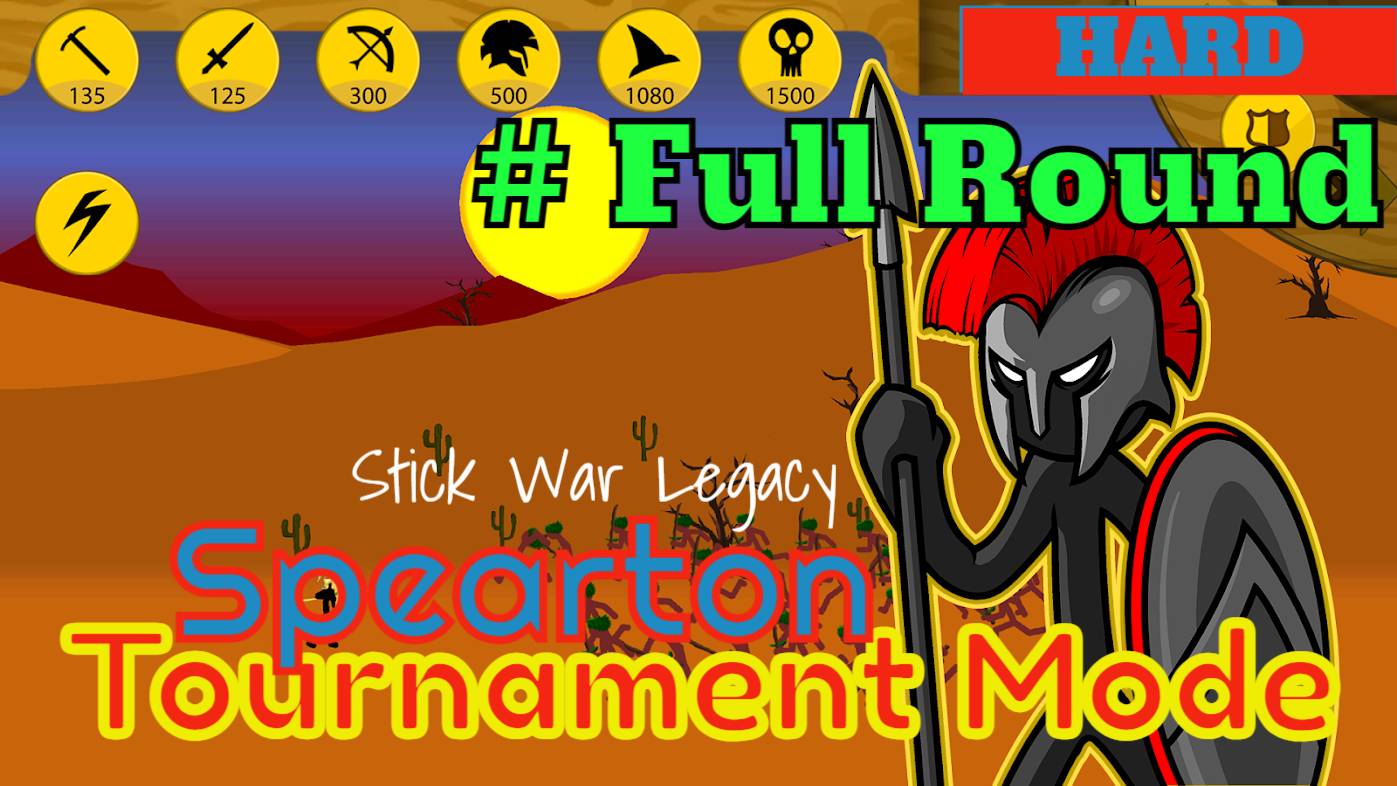 Tournament Mode | Hard | Spearton {Full Round}