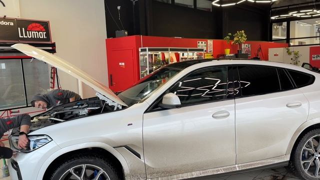 Бронирование фар на БМВ X6 G06