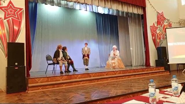 Отрывок из спектакля "Не просто учитель"2023 (часть 1)