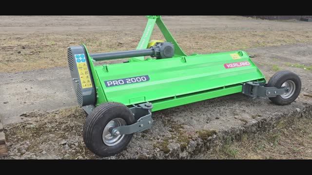 Мульчер (косилка-измельчитель молотковая) Kerland Pro для минитрактора - обзор от производителя