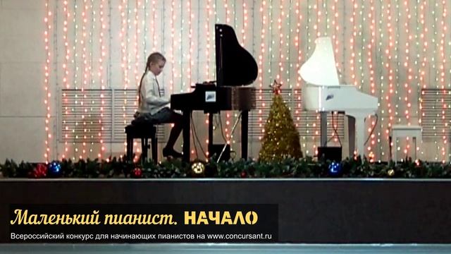 А. Жилинский "Весёлые ребята". Екатерина Шабельник I Маленький пианист. НАЧАЛО