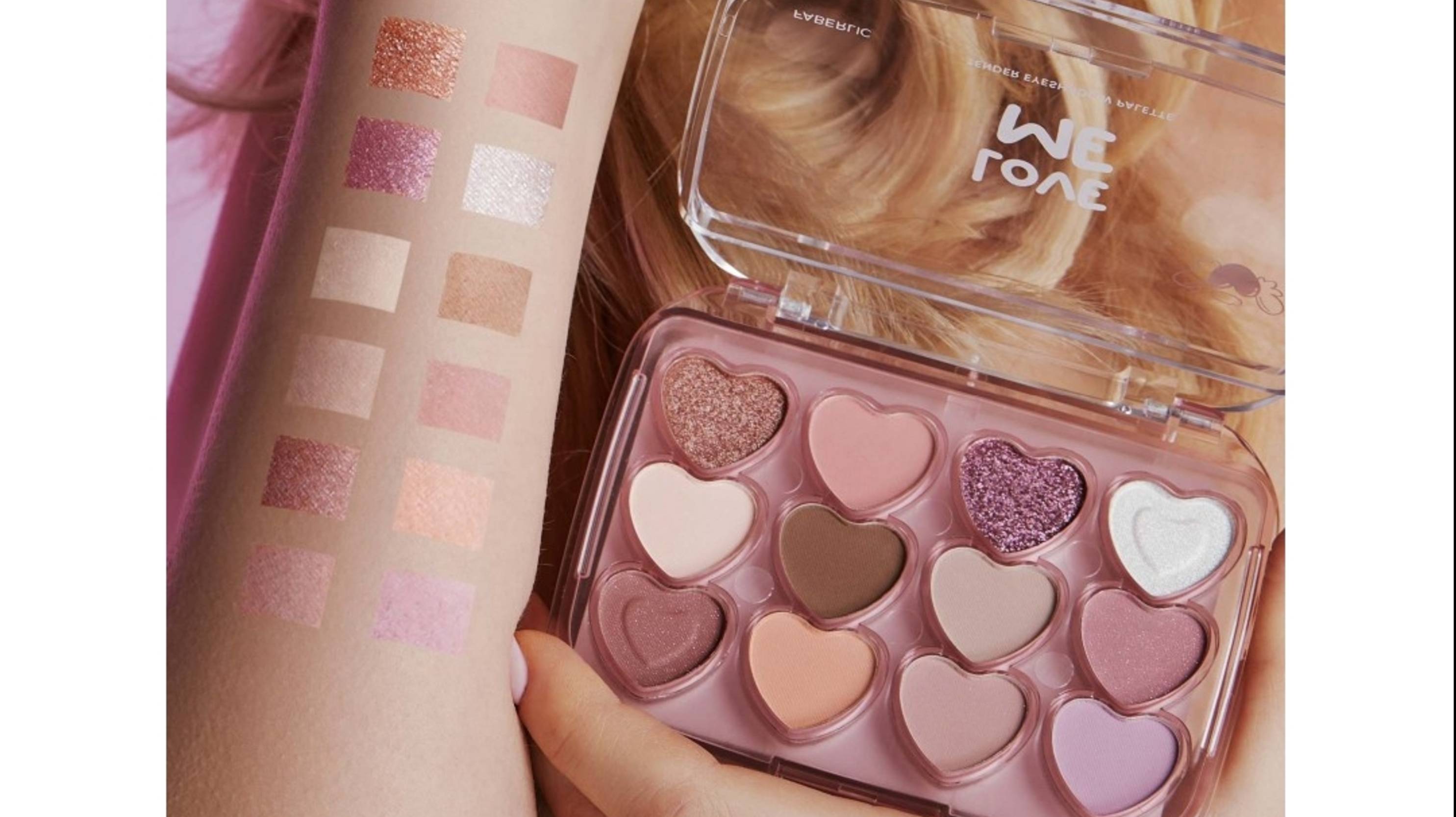 Сортировка разносторонней косметики.