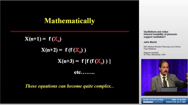 Oscillations & noise in MV J.J.Marini (NY-2006)