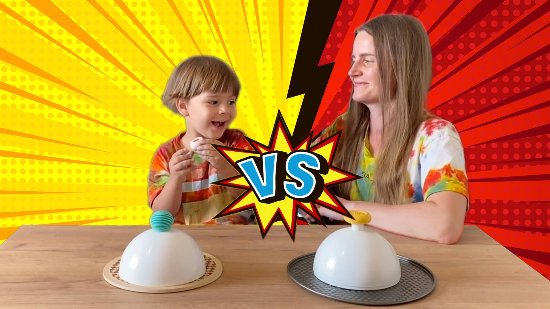 Большой Эр и челлендж с мамой