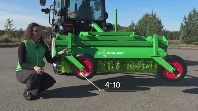 Обновленная Щетка коммунальная Kerland МП 2000 - Обзор