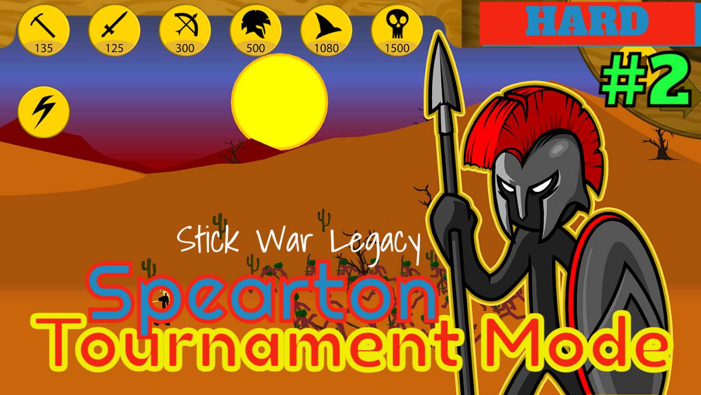 Tournament Mode | Hard | Spearton VS Vin {2nd Round}