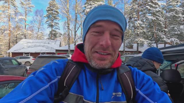 На лыжах, Зеленогорск 15.02.2025