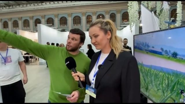 Омега. Технологии будущего. Интервью на выставке "Уникальная Россия". Москва 24