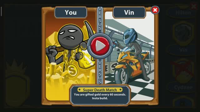 Tournament Mode | Insane | Miner VS Vin {2nd Round}