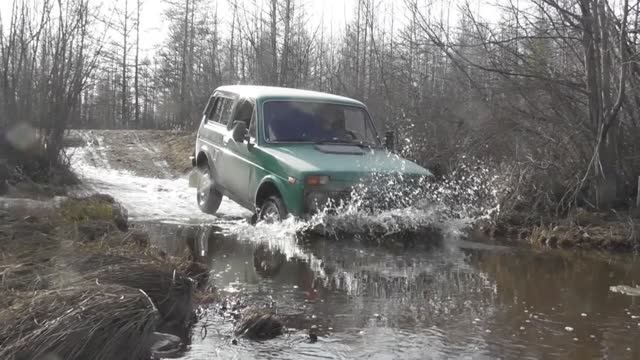 Весенняя автомобильная прогулка.