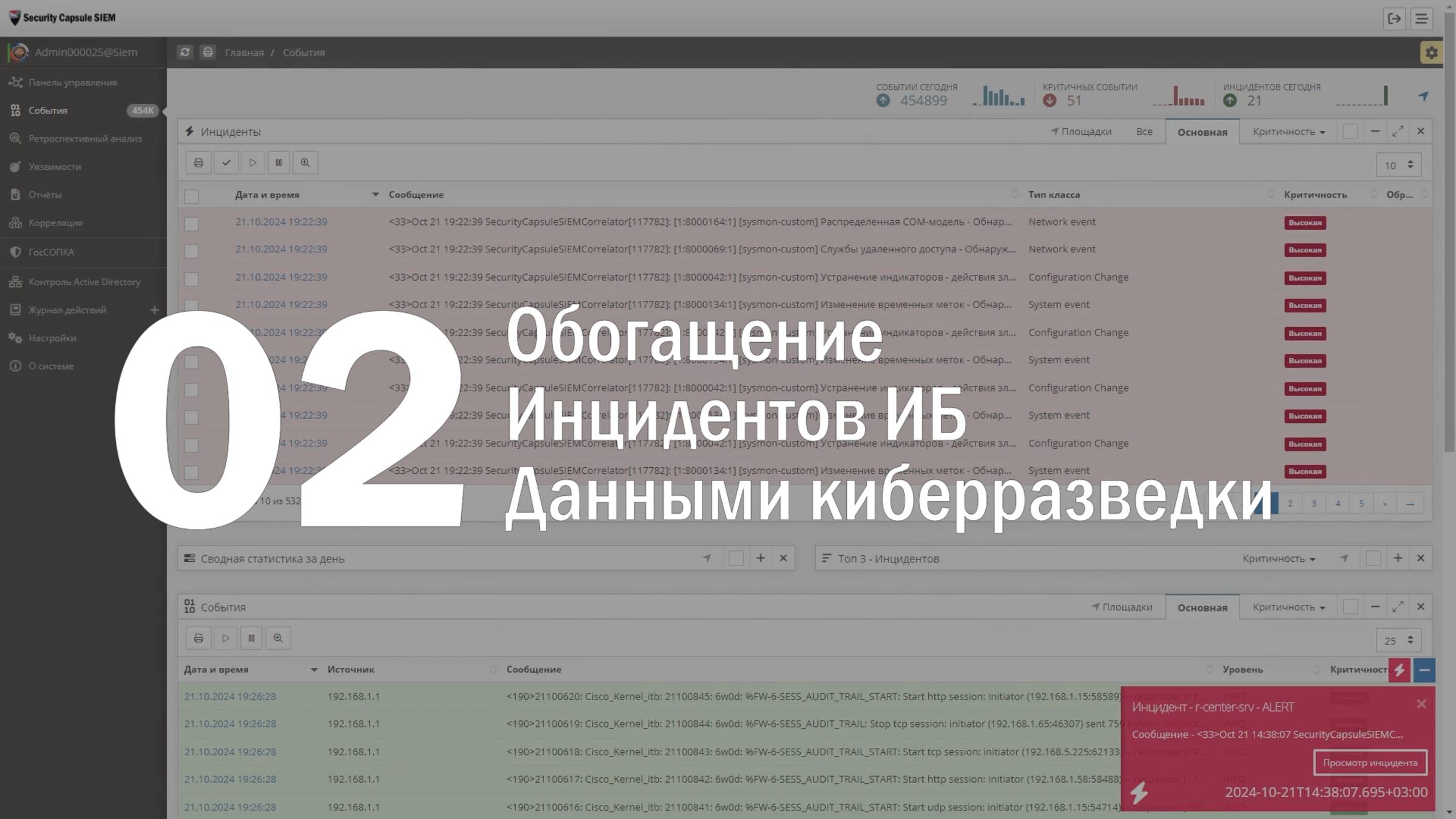 Обогащение инцидентов