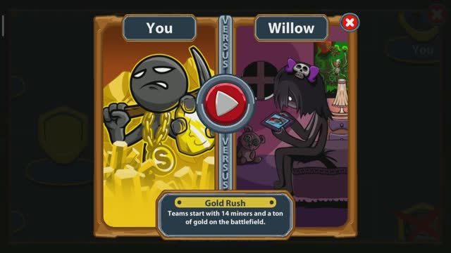 Tournament Mode | Insane | Miner VS Willow {3rd Round}