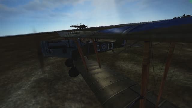 Английский истребитель Bristol F2B (F. II). Сервер Flying Circus Flugpark-WW1.