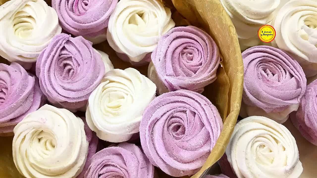 Домашний зефир — вкуснее магазинного и не приторно! 🍬✨