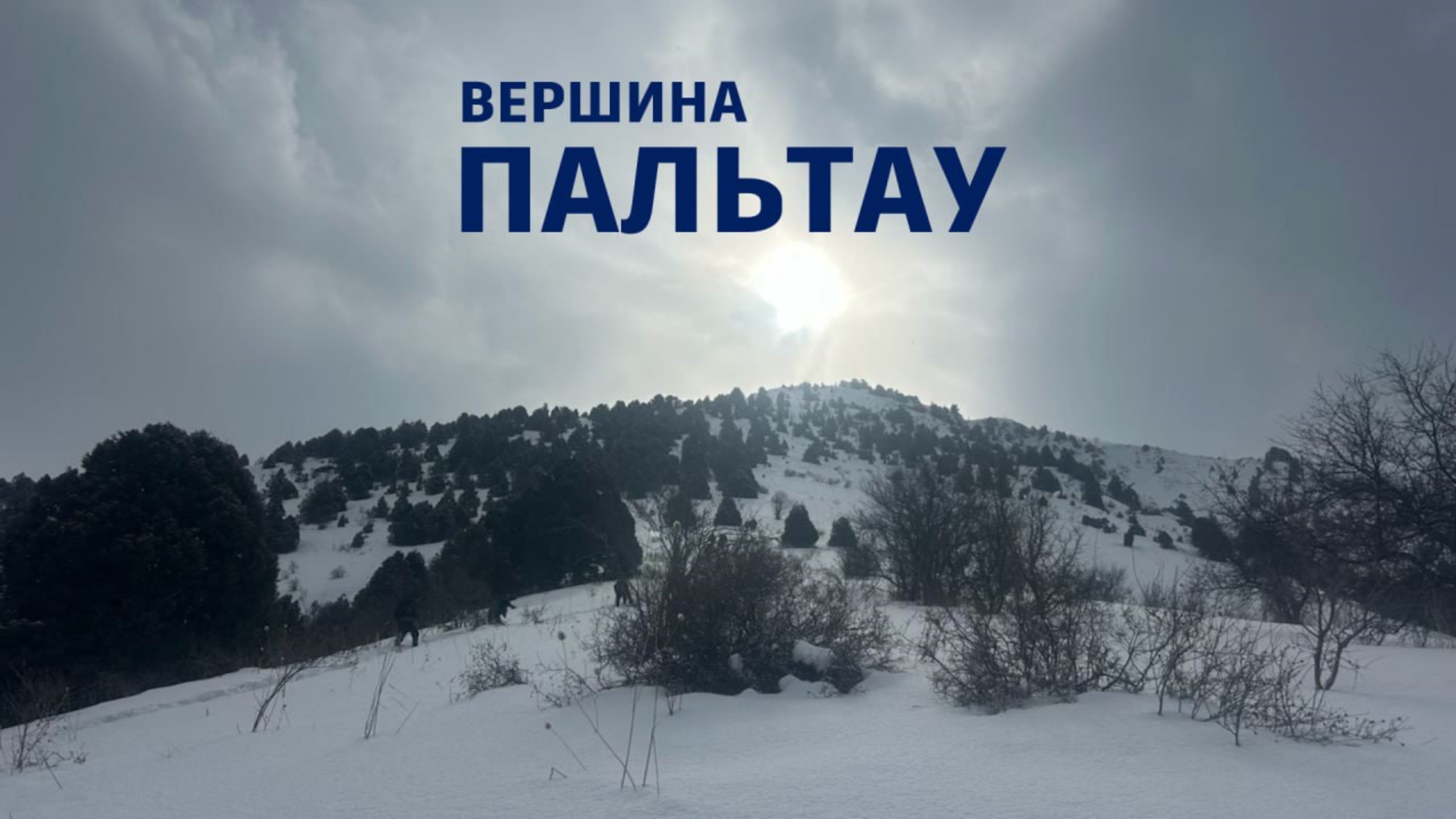 Вершина Пальтау 15 февраля 2025