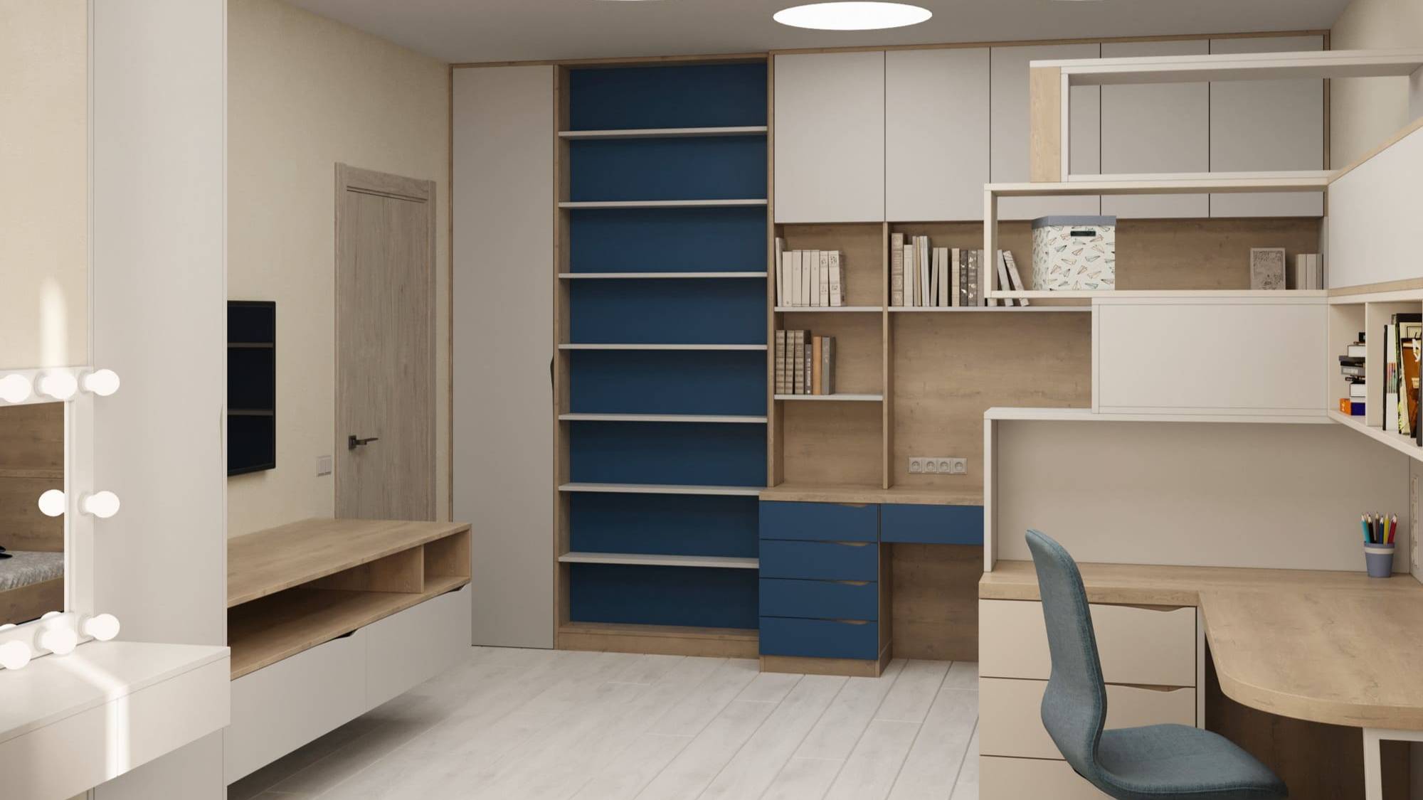 Алессио - мебель в детскую комнату на заказ в Москве, Владимире, Иванове, Балашихе, Реутове